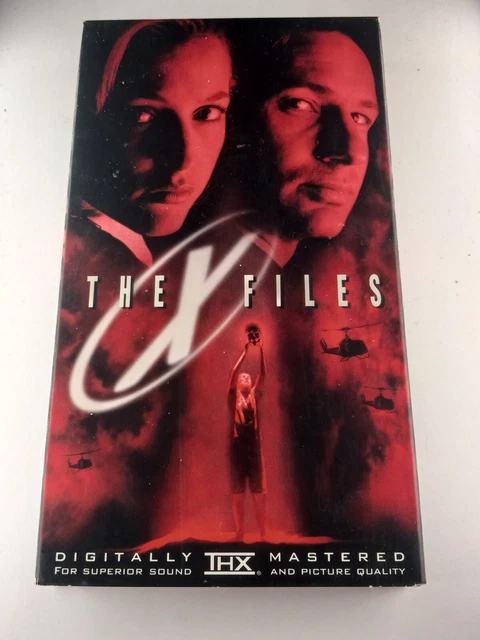 THE X-FILES (VHS) 1998 David Duchovny, Gillian Anderson TESTED £2.08 ...
