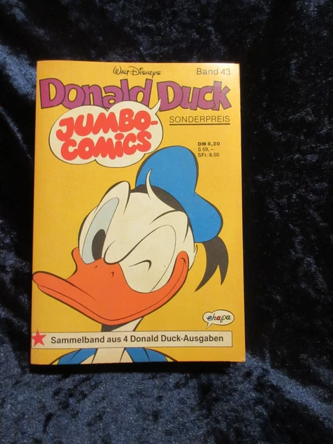 DONALD DUCK JUMBO Comics Band 43 Taschenbuch Ehapa Verlag EUR 8,00 ...