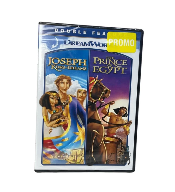 DREAMWORKS DOUBLE FEATURE DVD Joseph King of Dreams The Prince of Egypt ...