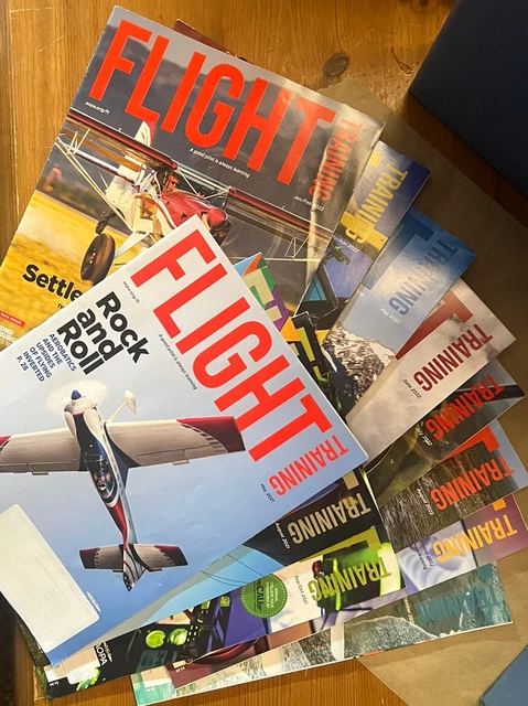 FLIGHT TRAINING MAGAZINE Complete 2022 Edition (8 Issues) Plus 3 Issues ...
