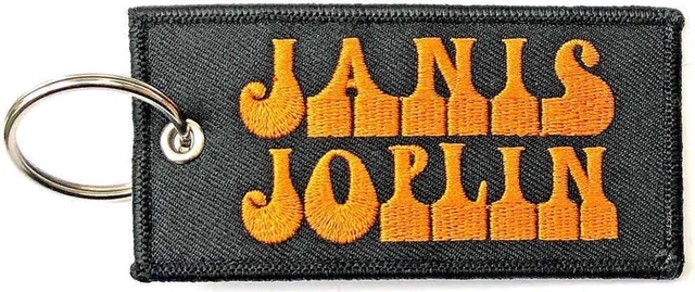 MERCHANDISING JANIS JOPLIN: Logo (Embroidered Patch) (Portachiavi) EUR ...