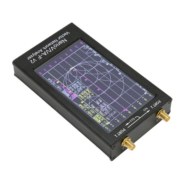 NANOVNA F V2 Vector Network Analyzer 4.3 Inch IPS LCD Touch Screen 50kHz‑300 SG5 £104.68 ...