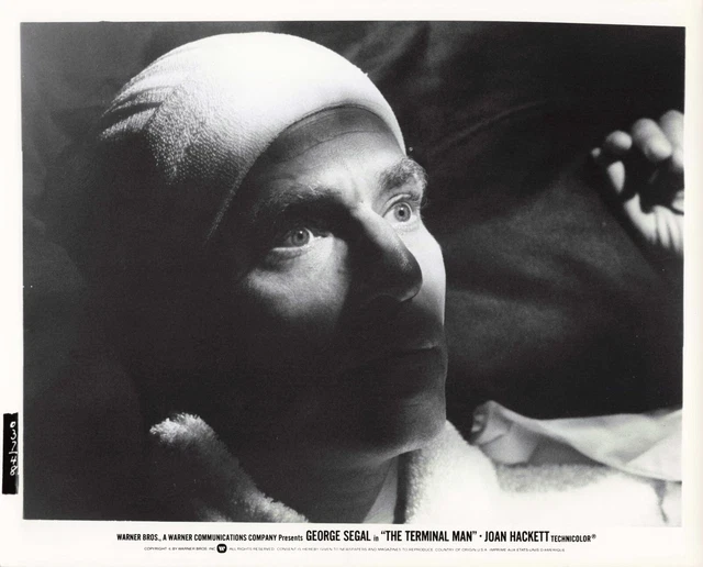 ORIGINAL VINTAGE CINEMA Still Photo Movie The Terminal Man George Segal ...