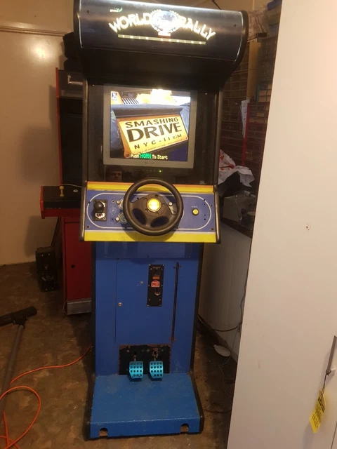 SMASHING DRIVE ARCADE machine working original hardware. $1,000.00 ...