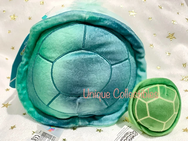 SQUISHMALLOWS ONICA THE Turtle 5" and Henry the Turtle 2" Plush Bundle ...