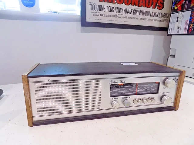 ROBERTS RM.40 VHF MW LW Vintage Radio UNTESTED Sold as SPARES/PARTS £24 ...