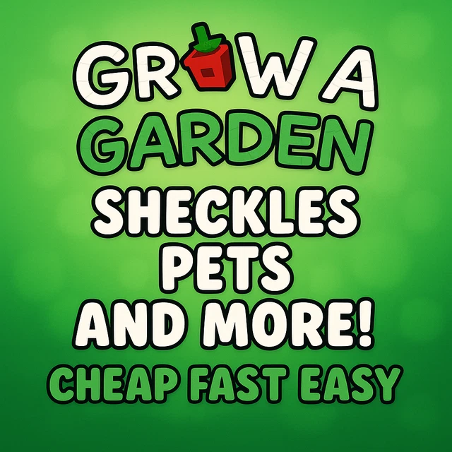 🌱 GROW A Garden 🌱 - GAG - Roblox - Sheckles, Pets and More! Fast and ...