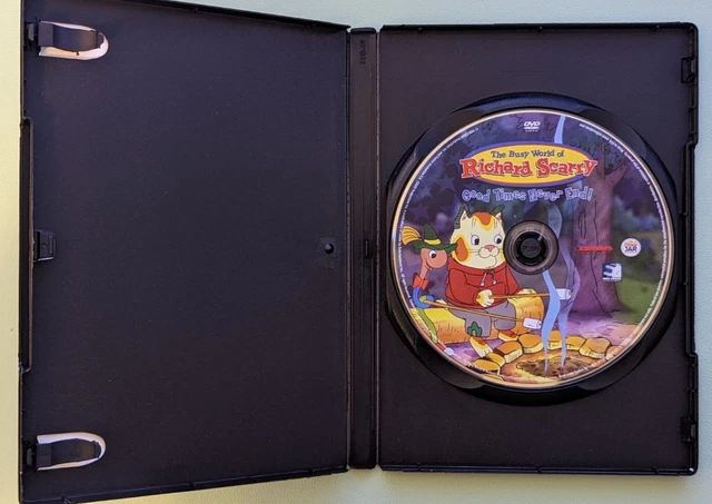 THE BUSY WORLD of Richard Scarry: Good Times Never End (DVD, 2011) $14. ...