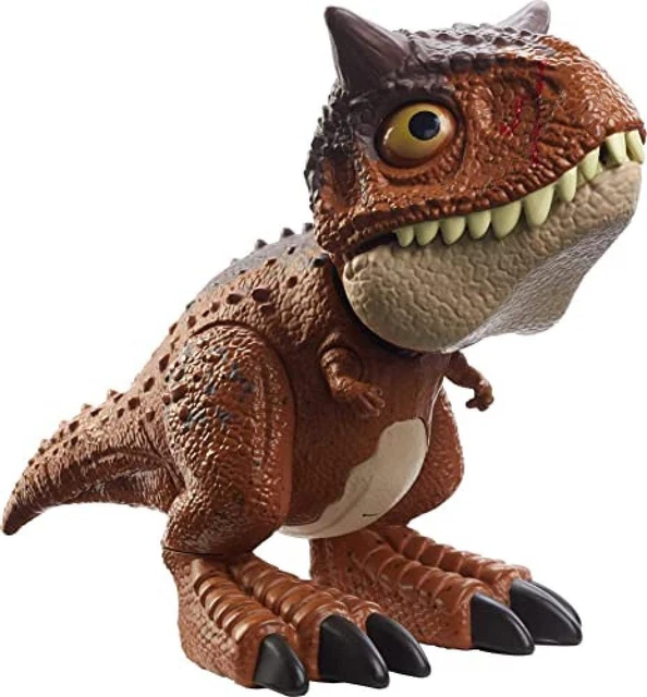 JURASSIC WORLD- CAMP Cretaceous Morso Selvaggio Personaggio Carnotauro ...