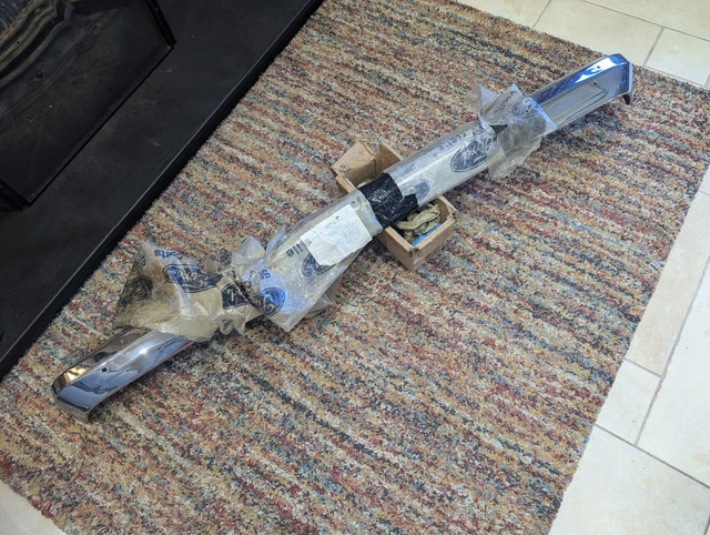 FORD CAPRI MK2 L/Gl/Ghia Nos Genuine Ford Chrome Rear Bumper 74Eb £286. ...