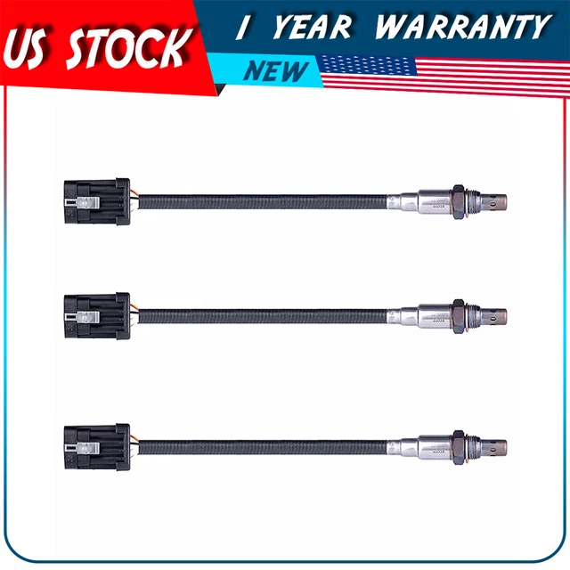 NEW O2 OXYGEN Sensor Upstream/Downstream for GMC Chevy Oldsmobile 3PCS ...