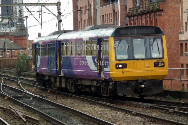 CLASS 142 142049, 2 car DMU, in debranded Northern at Manchester Oxford ...