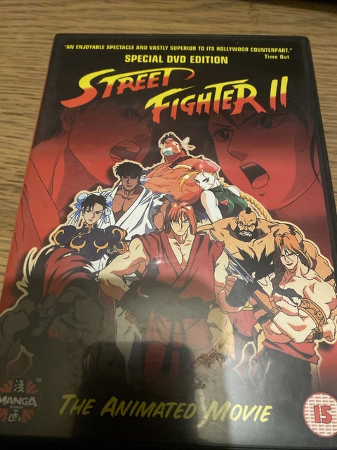 STREET FIGHTER 2 - The Animated Movie Special Edition DVD - Free UK P&P ...