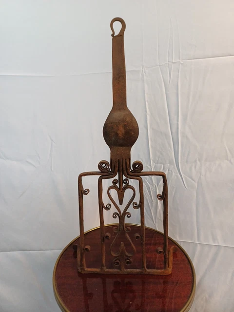GRIL A VIANDE En Fer Forge Xviiieme Siecle 18Th Century Wrought Iron ...