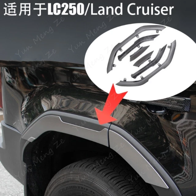 FOR 2024-25 PRADO LC250 original wheel brow strip modification ...