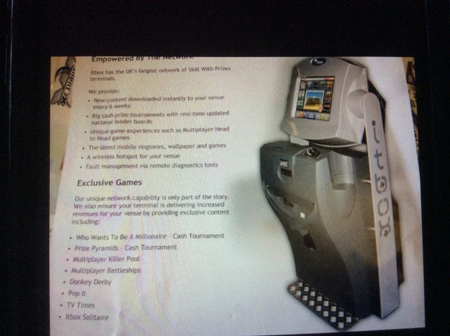 ITBOX QUIZ AND Jukebox Arcade, Skill, Touchscreen, Freeplay Machine £ ...