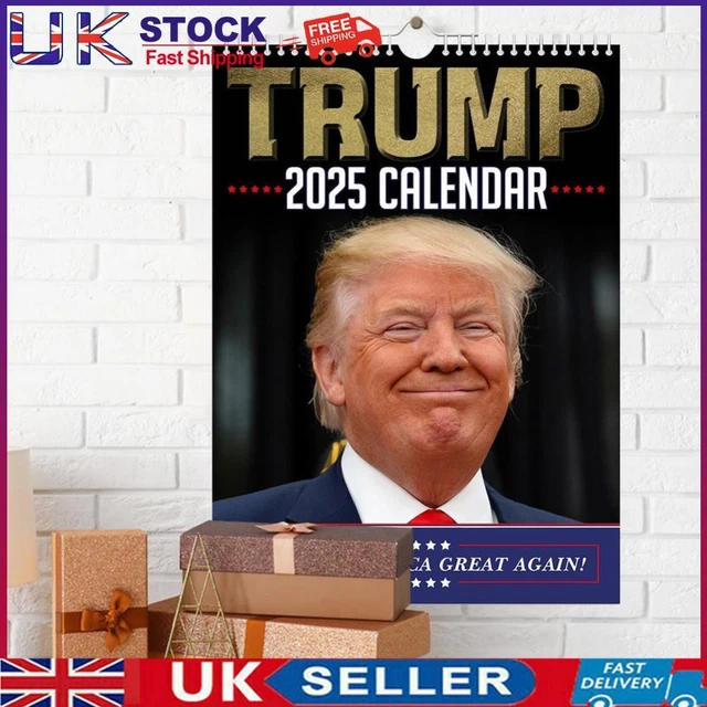 TRUMP CALENDAR 2025 Funny Wall Calendar Monthly Calendar Planner for ...