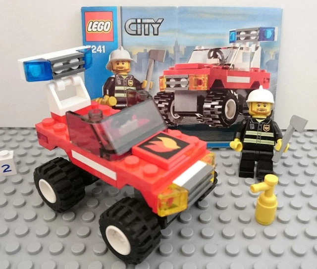 LEGO® 7241 FIRE Car Oba Figur Legoland Feuerwehr Town City Auto ...