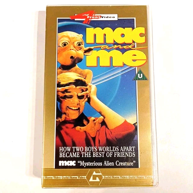 MAC AND ME Video VHS Tape Kids Children Vintage 1990 £5.99 - PicClick UK