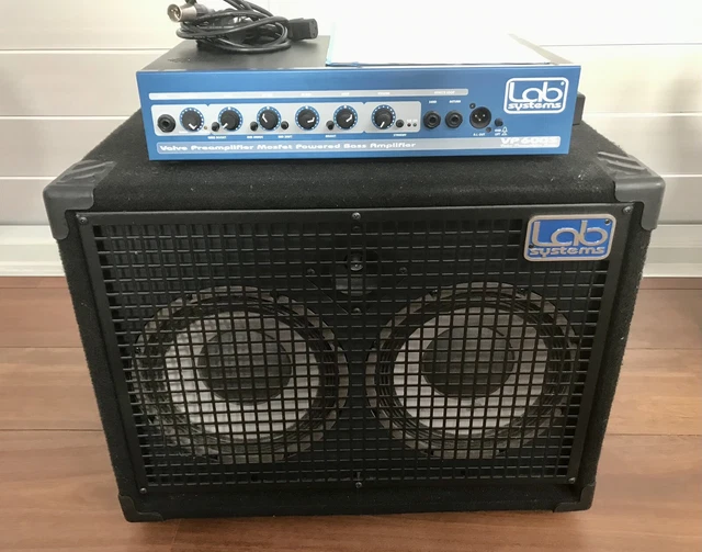 NO RESERVE LAB Systems Vp600S Bass Head Unit With 2 10” Speakers & Horn ...