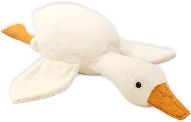 GOOSE PLUSH, 50CM Big White Goose Stuffed , Soft Duck Teddy Plush ...