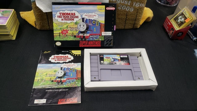 CIB THOMAS THE Tank Engine & Friends Super Nintendo Snes Video Game W ...