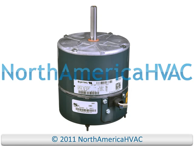 OEM ECM CONDENSER Fan Motor 1/5 HP 208-230 volt Replaces GE Genteq ...