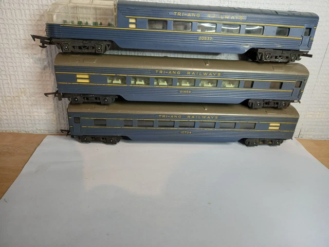 TRIANG TRANSCONTINENTAL COACH Set Diner,Observation,#10724 $35.26 ...