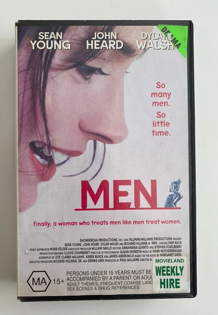 MEN [VHS] HOME Cinema Group 1997 Sean Young Big Box Ex-Rental Video ...
