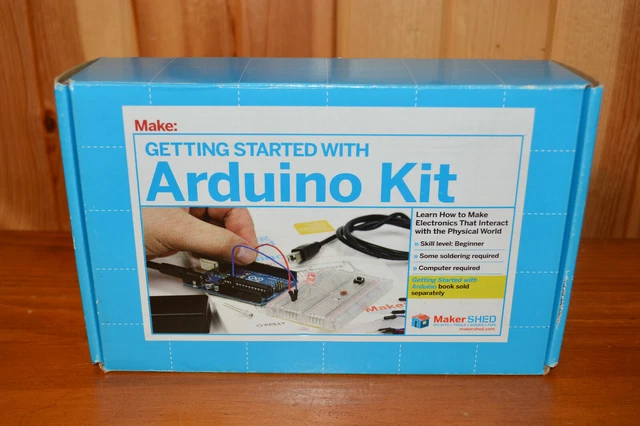 MAKER SHED: GETTING Started with Arduino Kit, All components in great ...