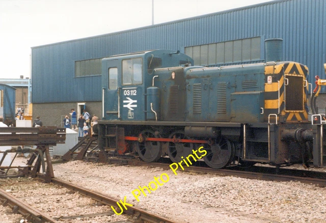 RAILWAY PHOTO 6X4 Class 03 03112 BR Blue unknown TMD c1983 £2.00 ...