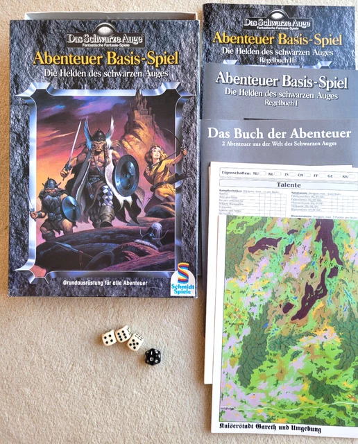 DAS SCHWARZE AUGE, DSA, Abenteuer Basis-Spiel EUR 15,00 - PicClick DE