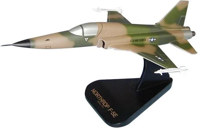 USAF NORTHROP F-5E Tiger II Desk Top Display Jet Fighter Model 1/40 SC ...
