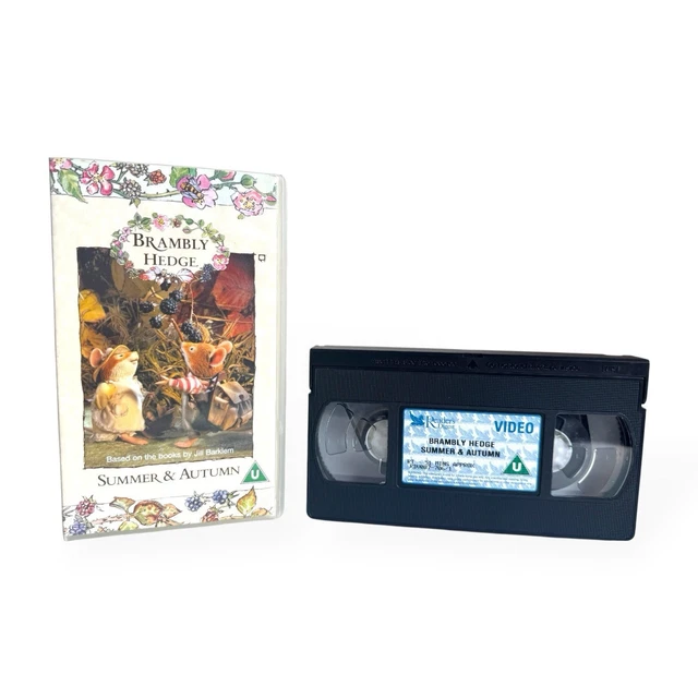 BRAMBLY HEDGE - Summer & Autumn, Winter & Spring VHS Bundle (Jill ...