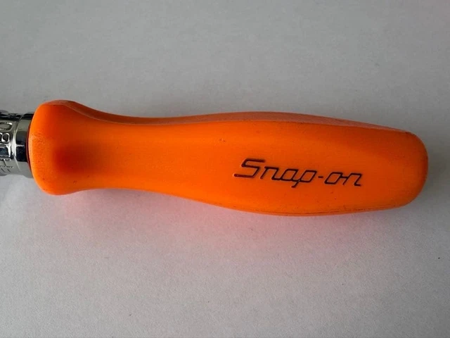 SNAP-ON FHD80 ORANGE 3/8" Drive Hard Grip Fixed Head Ratchet [Used] £ ...