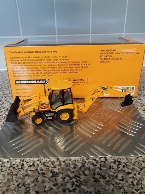 CONRAD NZG MOTORART Jcb 3Cx Backhoe Loader 1/50 Scale Not Corgi £62.00 ...