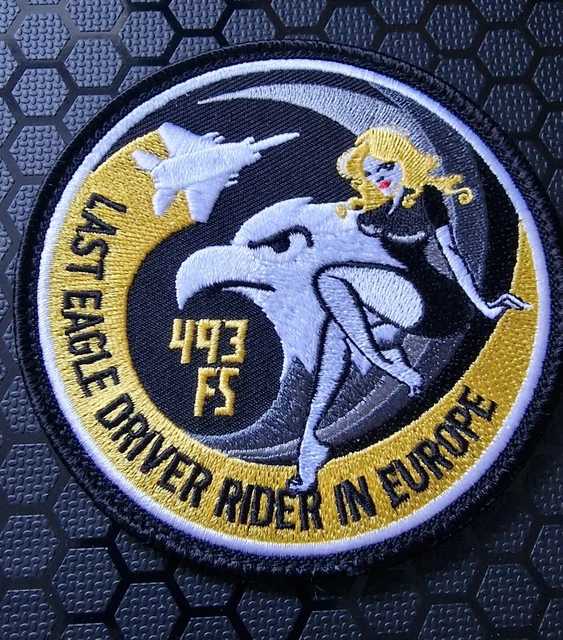 RAF LAKENHEATH - USAF - 493rd Fighter Squadron - Last Eagle Driver ...