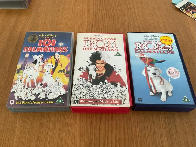 101 DALMATIANS VHS Video Tape Bundle Walt Disney. Untested £6.00 ...