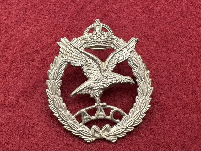 WW2 BRITISH (AAC) ARMY AIR CORPS Hat Cap Badge $19.99 - PicClick AU
