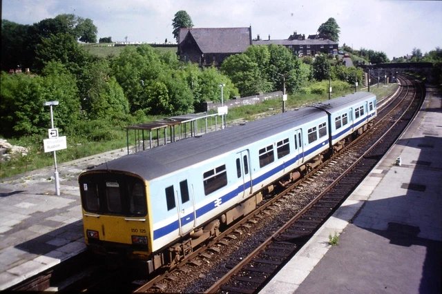 35MM ORIGINAL COLOUR Rail Slide BR Class 150 150125 at Ruabon £2.99 ...
