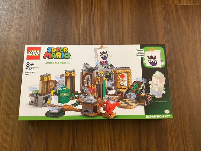 LEGO SUPER MARIO Luigi’s Mansion Haunt-and-Seek Expansion Set (71401 ...