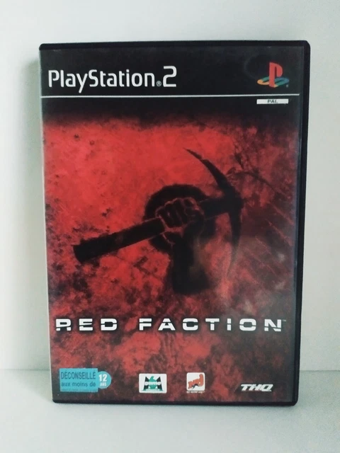 RED FACTION (SONY PlayStation 2, 2002) Complet PS2 CIB AVEC manuel EUR ...