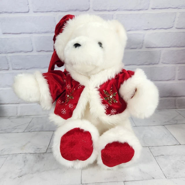 MUSICAL CHRISTMAS BEAR Animated Dan Dee Vintage 1990's £24.95 - PicClick UK