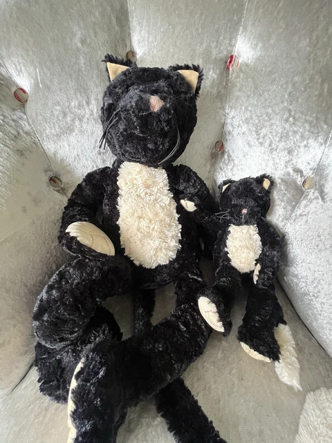JELLYCAT PATSY PICKLES Retired Cats Large & Small DISCONTINUED Plush ...