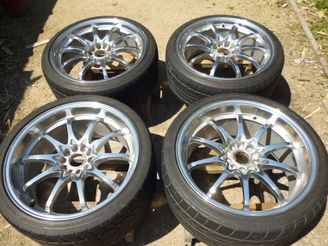 FORGED DEEP RIM wheels Rays Volk Racing CE28 19X8.5J 9.5J 4wheels JDM ...