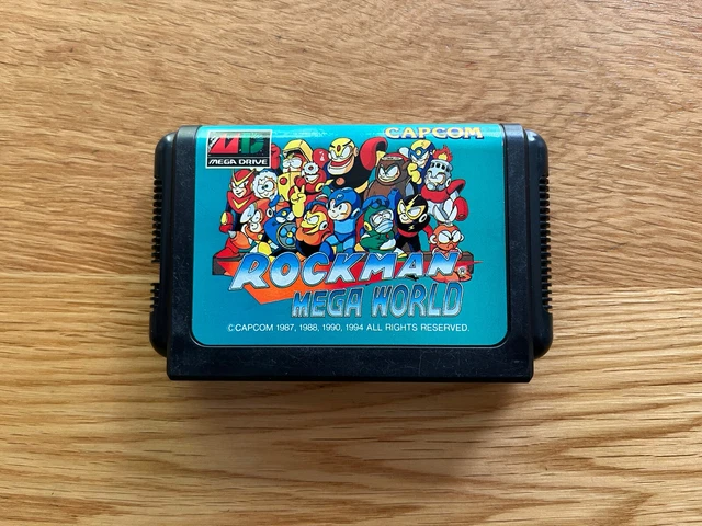 CHARIOT ORIGINAL ROCKMAN Mega World Japon MegaDrive Mega Drive ...