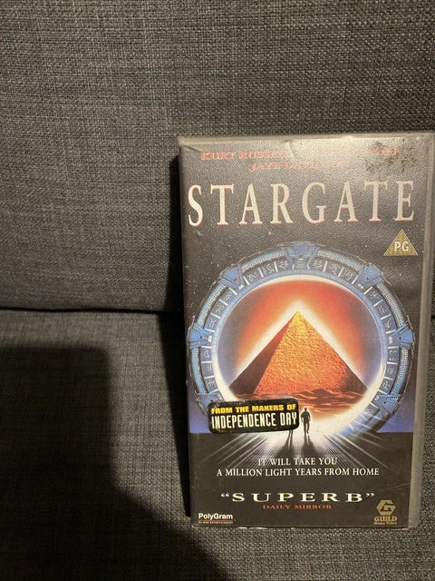 STARGATE VHS VIDEO Tape - Original Guild Home Video 1995 UK Release £0. ...
