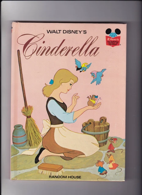 WALT DISNEY'S CINDERELLA---1ST1974---HC---RANDOM House***** £7.97 ...