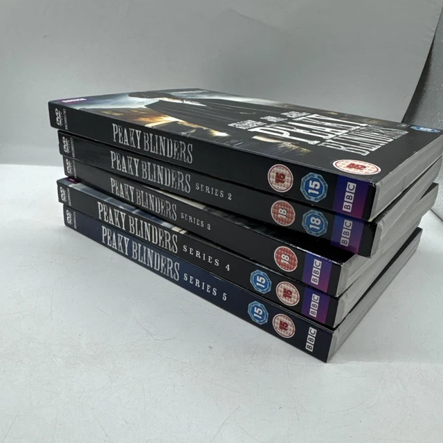 PEAKY BLINDERS - Complete Series 1-5 Box Set DVD Cheapest BBC £14.99 ...