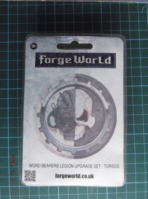 FORGE WORLD LEGION World Bearers Upgrade Torsos 30k Horus Heresy Oop x5 ...